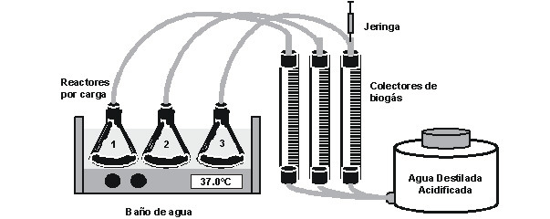 Monitoreo y control de reactores anaeróbicos utilizando presiones parciales de hidrógeno