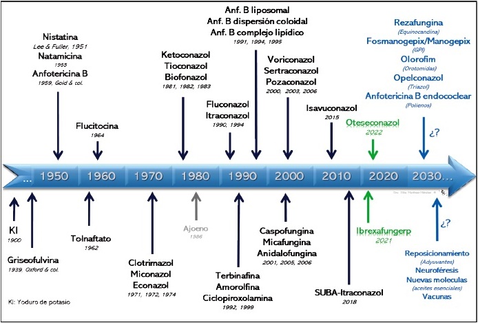 Antifúngicos: lo que tenemos, lo que tendremos, lo que queremos.